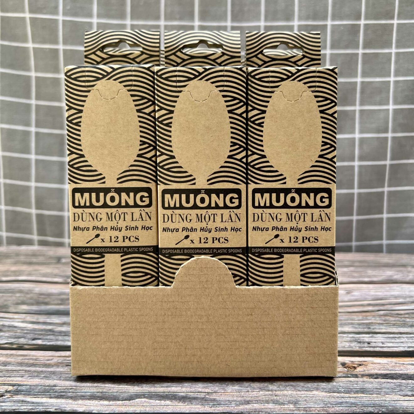 Muỗng nhựa sinh học dùng một lần | Nhựa Lập Phương