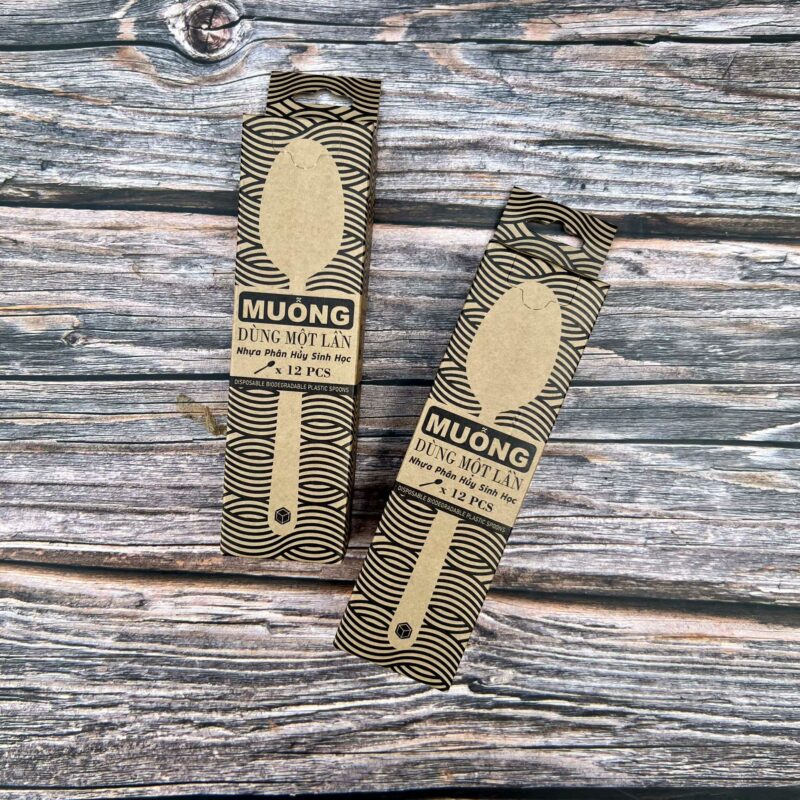 Muỗng nhựa sinh học dùng một lần | Nhựa Lập Phương