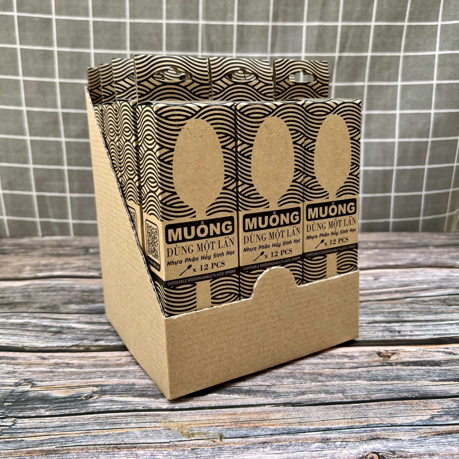 Muỗng nhựa sinh học dùng một lần | Nhựa Lập Phương